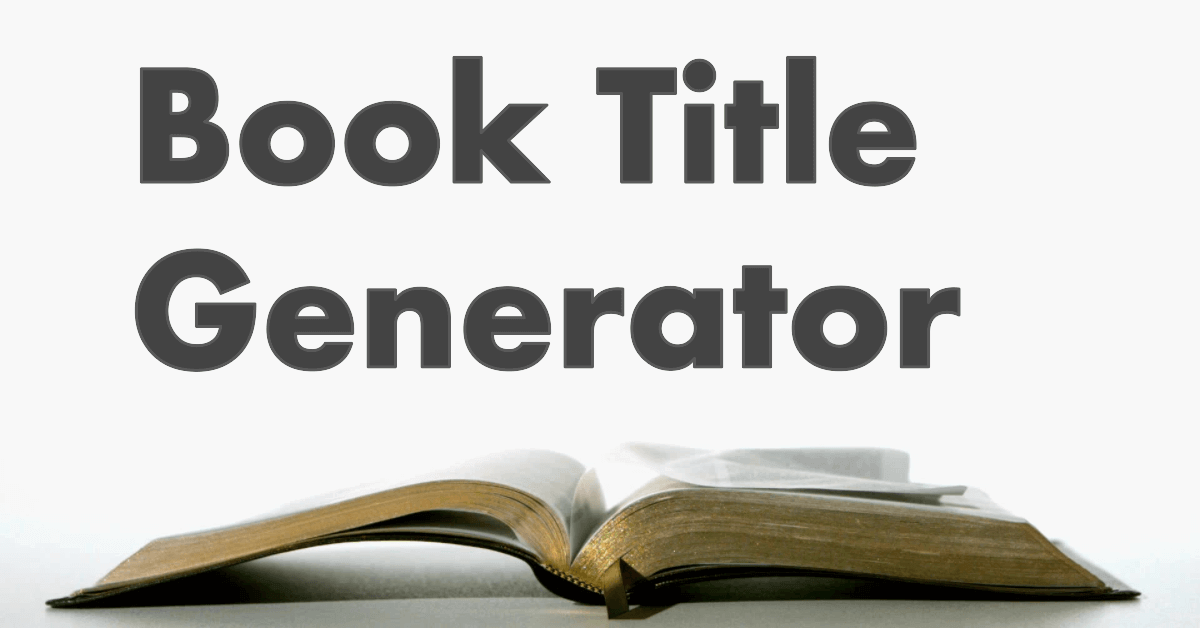 Book Title Generator Online Book Title Randomizer Book Title Generator Online Book Title Randomizer