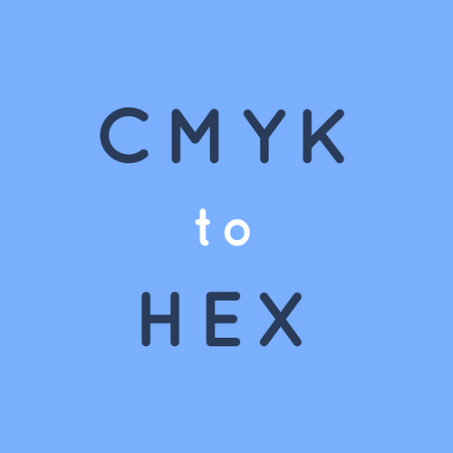 Best CMYK To HEX Converter