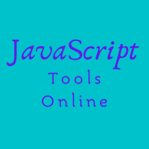 Collection of JavaScript Tools Online