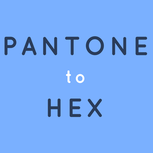 Pantone To HEX Best Online Tool To Convert Pantone Color To HEX Color
